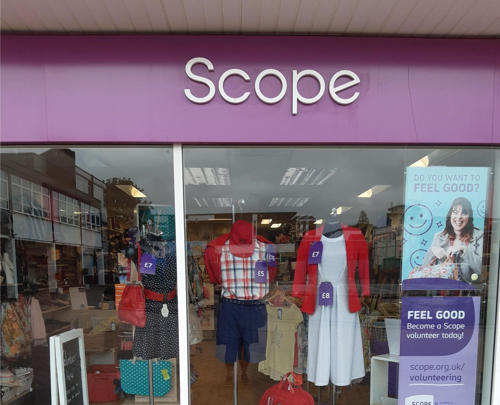 Scope charity shop calls for volunteers - Talisman